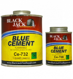 Blue Flammable Cement - BlackJack Tire Supplies, Inc.